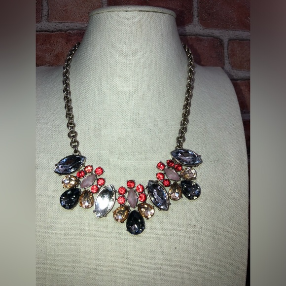 Lee Angel | Jewelry | Signed Lee Angel Rhinestone Necklace | Poshmark